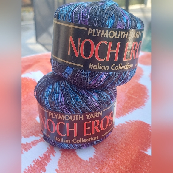plymouth yarn | Art | New Plymouth Yarn Italian Ribbon Yarn 2 Skeins ...